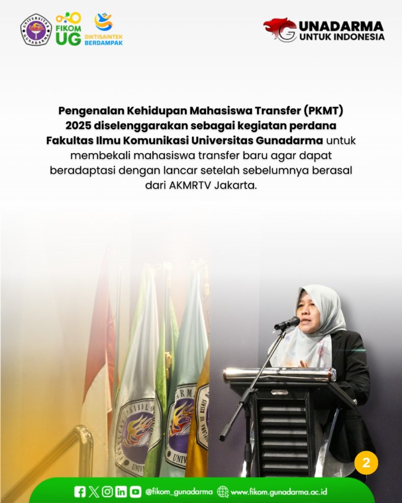 PENGENALAN KEHIDUPAN MAHASISWA TRANSFER (PKMT) FIKOM UG 2025 – Ilmu ...